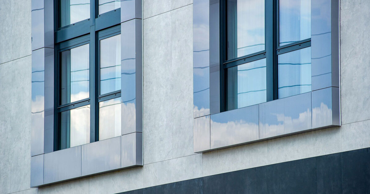 Glass Cladding |… | Brickability Brick and Building Materials